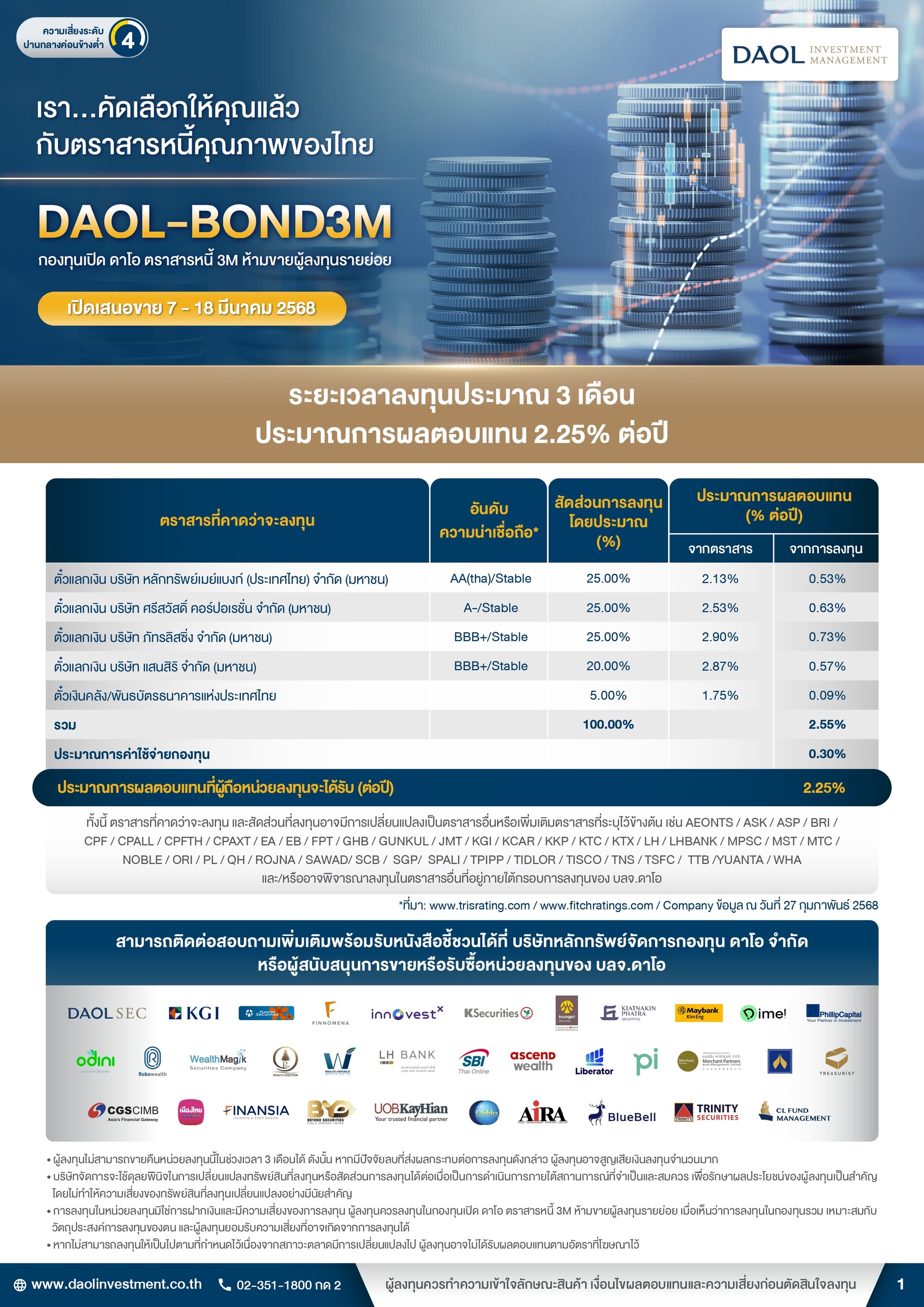 DAOL-BOND3M