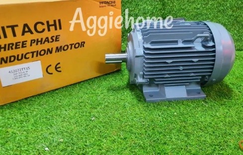 HITACHI มอเตอร์ รุ่น 3HP 4P TFO-K 380V IP55 (3แรงม้า)