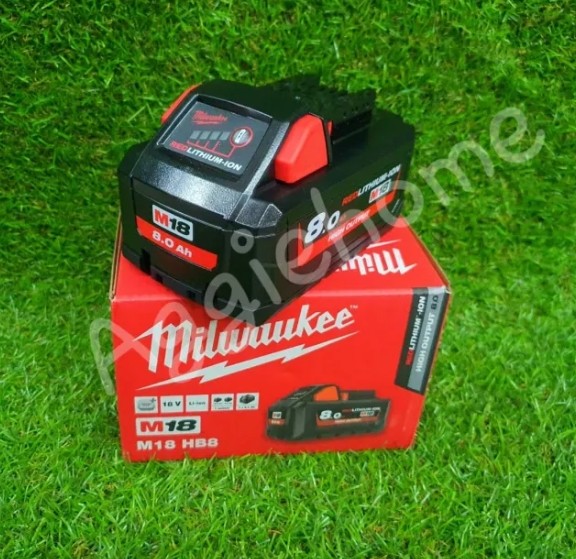 MILWAUKEE แบตลิเธียม รุ่น M18 HB8 18V 8.0AH