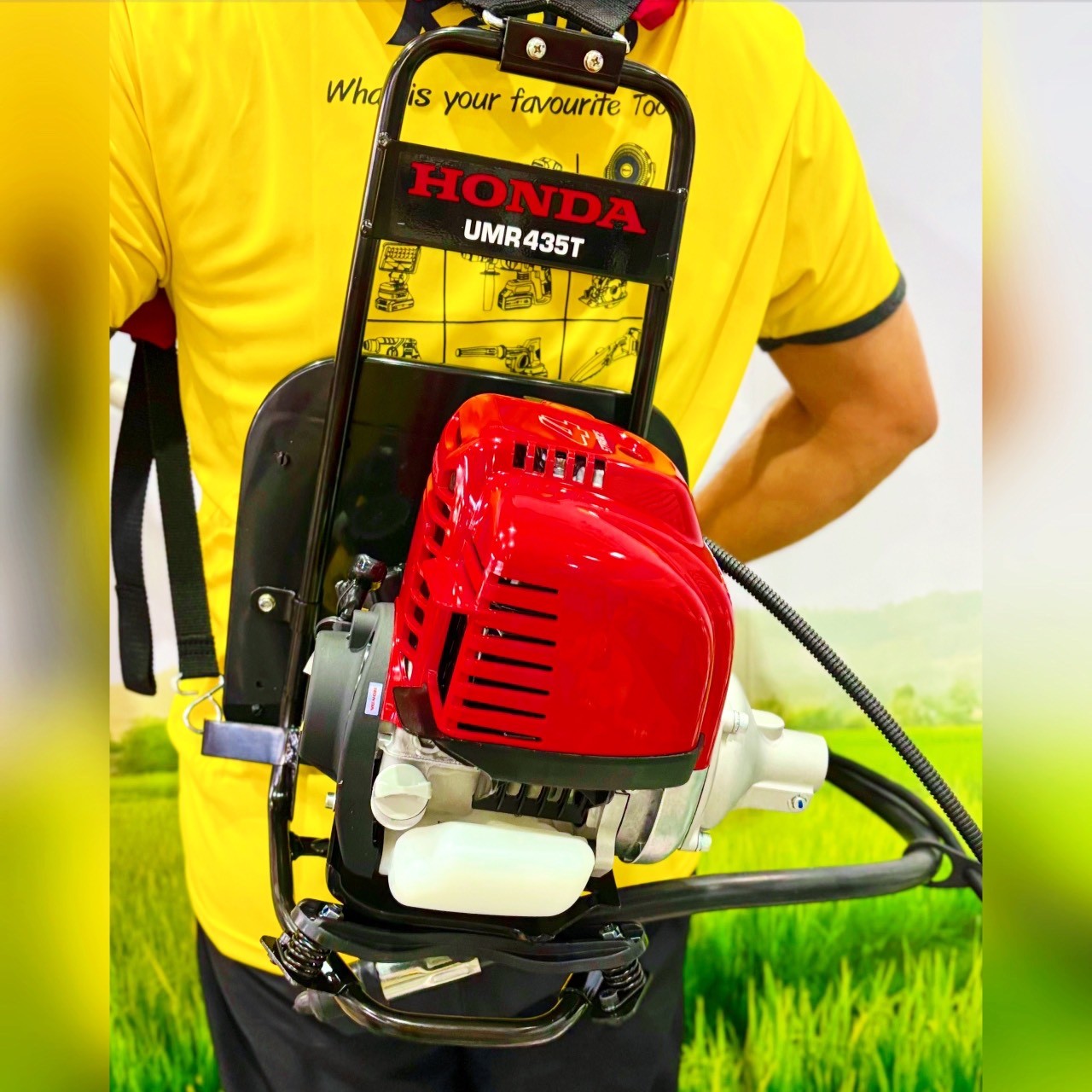 HONDA เครื่องตัดหญ้าข้ออ่อน รุ่น UMR435T 1.4HP 35CC (เครื่องยนต์ 4 ...