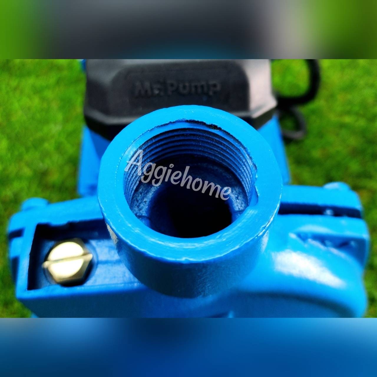 MR.PUMP ปั๊มน้ำ รุ่น MCP105 กำลัง 0.5HP 370วัตต์ ท่อออก 1"x1" 220V HAEDMAX 17เมตร หน้าหมู ใช้ ...