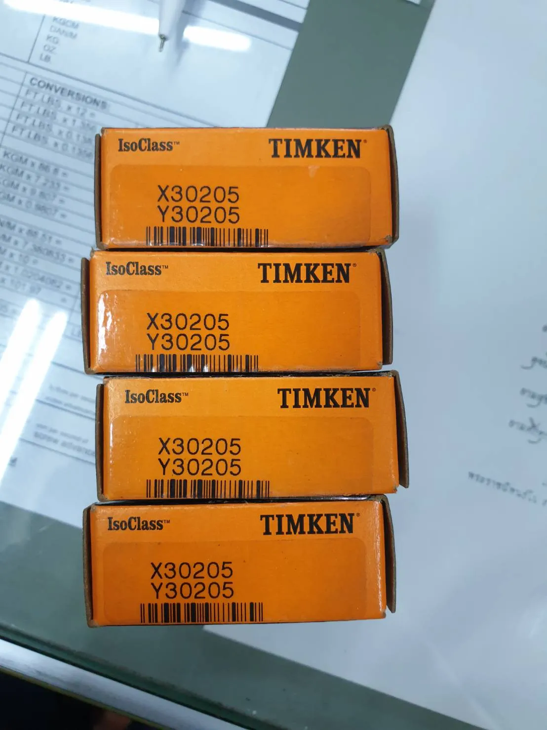 ลูกปืน TIMKEN 30205