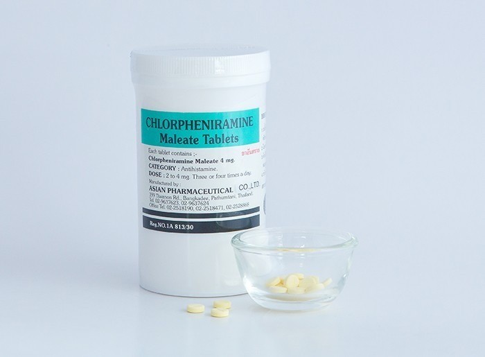 CHLORPHENIRAMINE 4 mg 1000'T