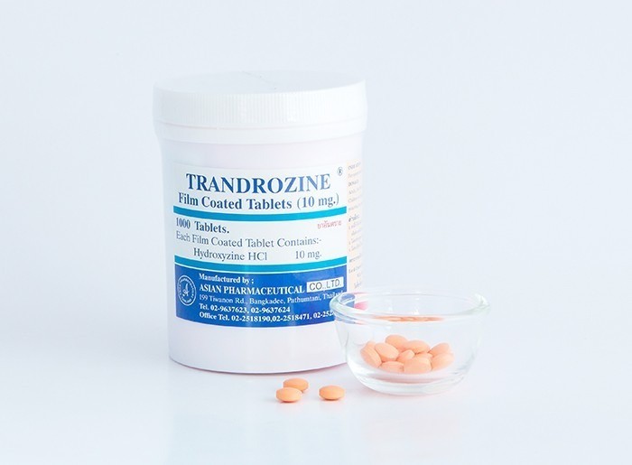 TRANDROZINE 10 mg 1000'T