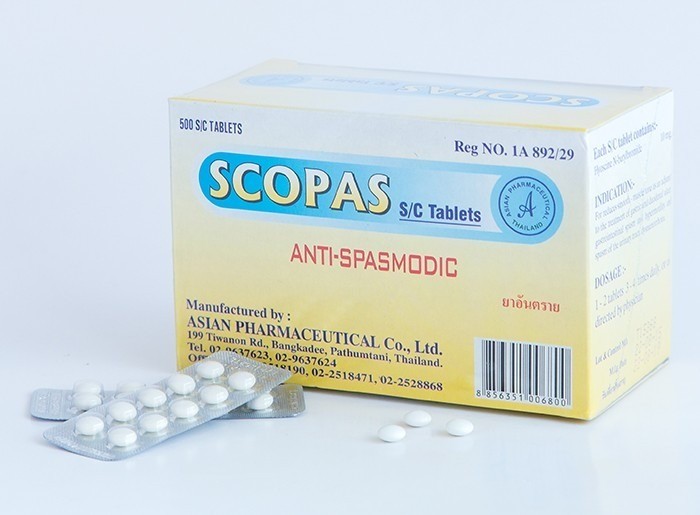 SCOPAS 10 mg 50x10'T
