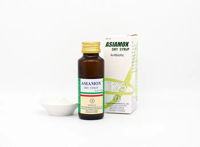 ASIAMOX 125 mg/5 ml (B) 60 ml