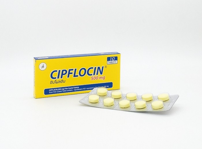 CIPFLOCIN 500 mg 1x10'T