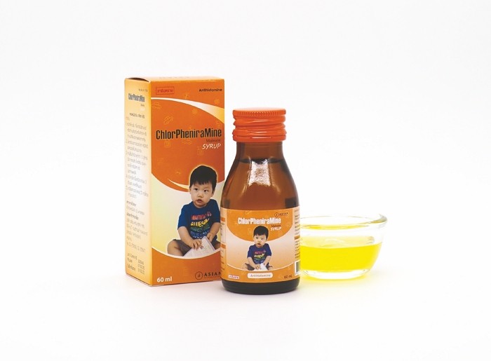 CHLORPHENIRAMINE 2 mg/5 ml (B) 60 ml