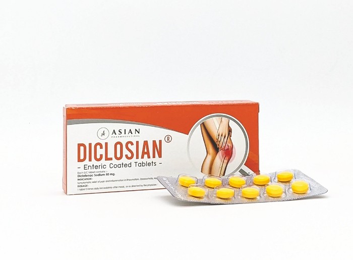 DICLOSIAN 50 mg 1x10'T