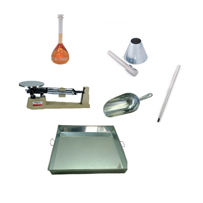 Volumetric Flask ชุดทดสอบหาค่าความถ่วงจำเพาะ การดูดซับน้ำ และความชื้น ...