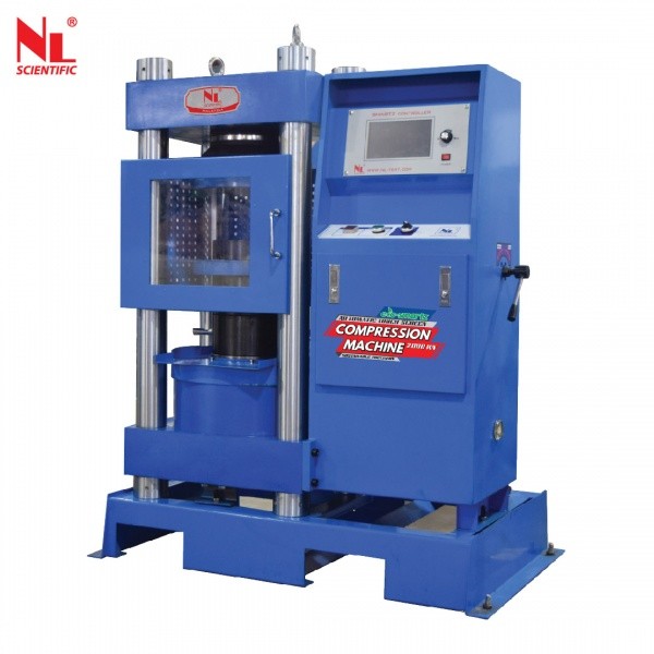 Automatic Compression Machine 2000kN Touch Screen