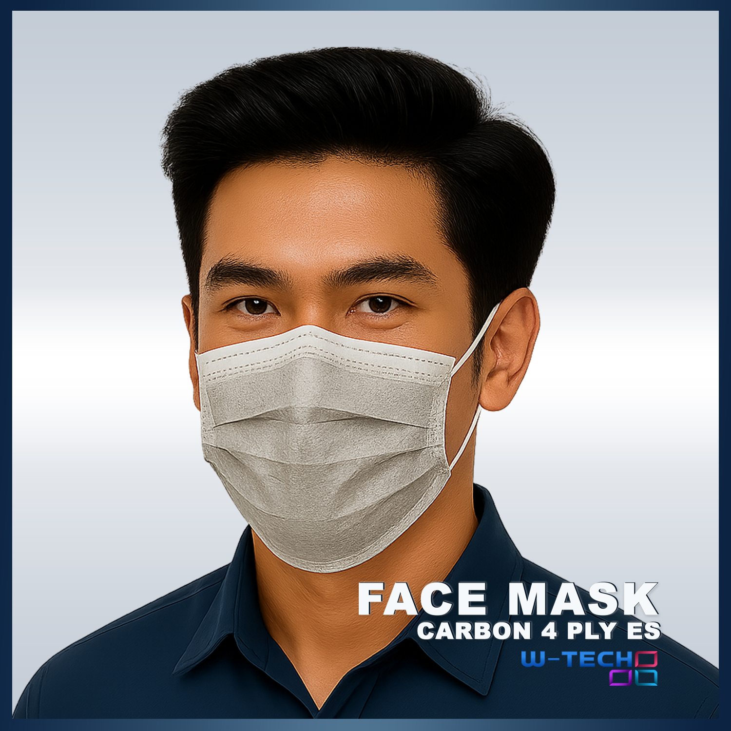 Face Mask Carbon 4 ply es