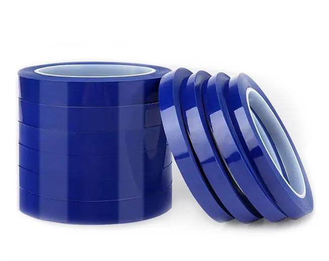 Blue Polyester Acrylic Tape