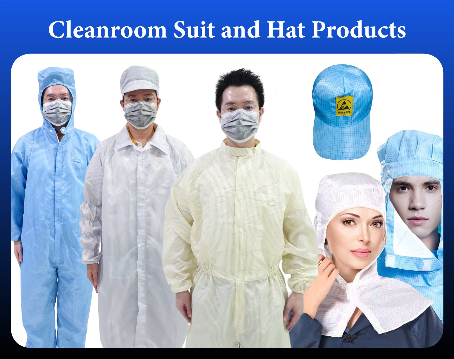 Cleanroom Suit and Hat Products