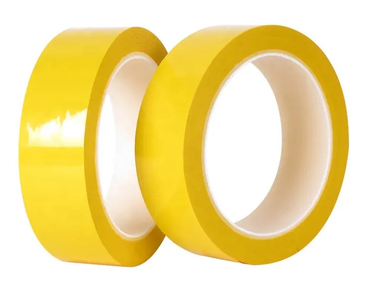 Deep Yellow Polyester Acrylic Tape