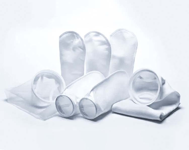 NylonLiquidFilterMeshBagWithPlasticRing