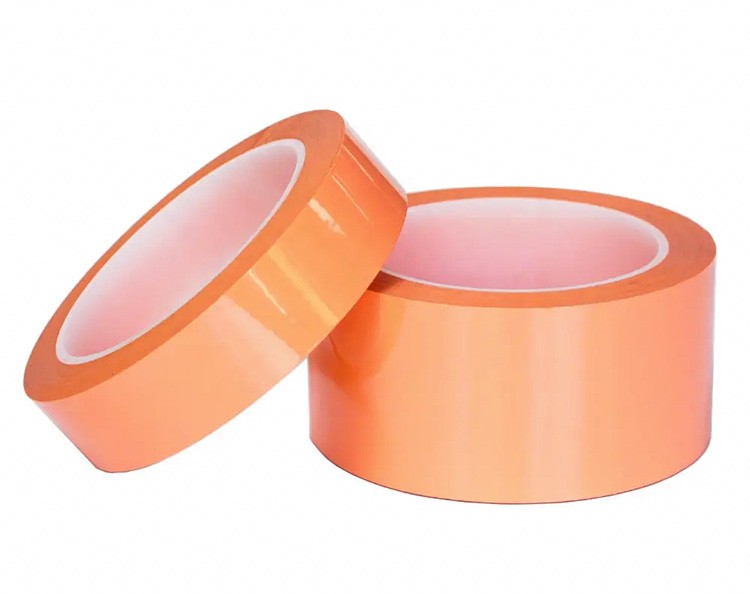Orange Polyester Acrylic Tape