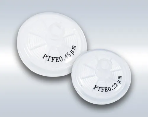 Hydrophobic PTFE ( Polytetrafluoroethylene) Syringe Filter