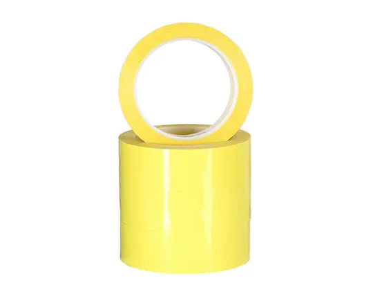Yellow Polyester Acrylic Tape