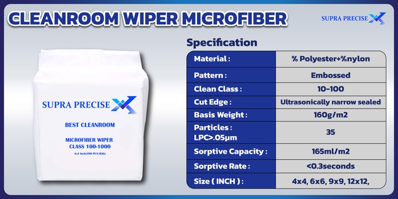 Microfiber wiper & Polyester wiper