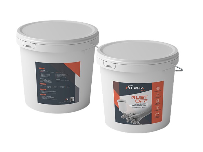 ALPHA RUST OFF สีพ่นกันสนิมรถยนต์