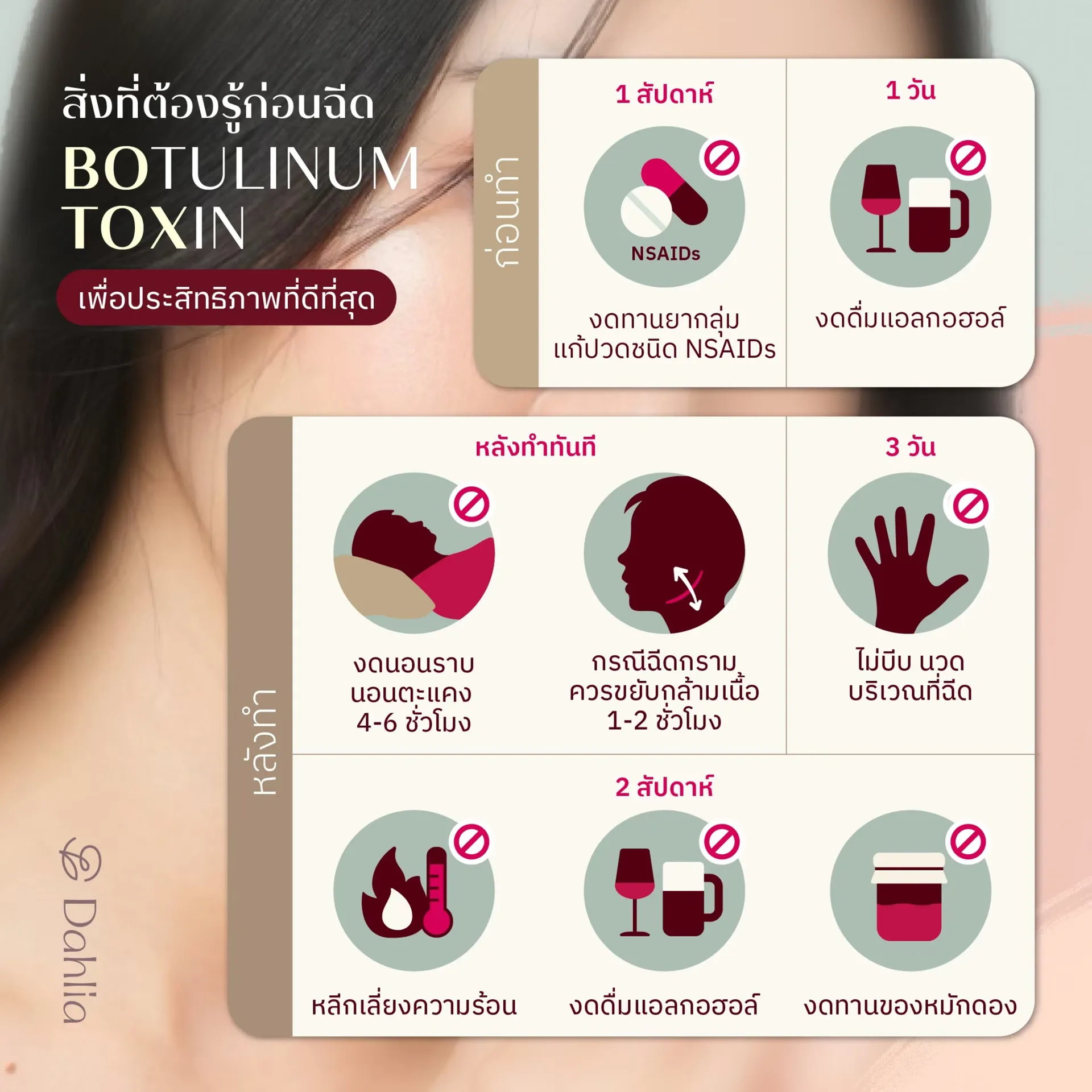 โปรแกรมโบทูลินัมท็อกซิน (BOTULINUM TOXIN PROGRAM)