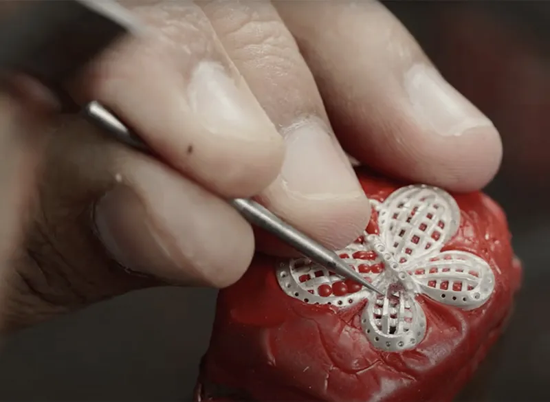 Special technique Invisible setting