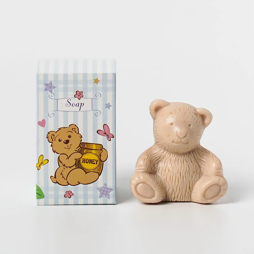 teddy bear shape soap