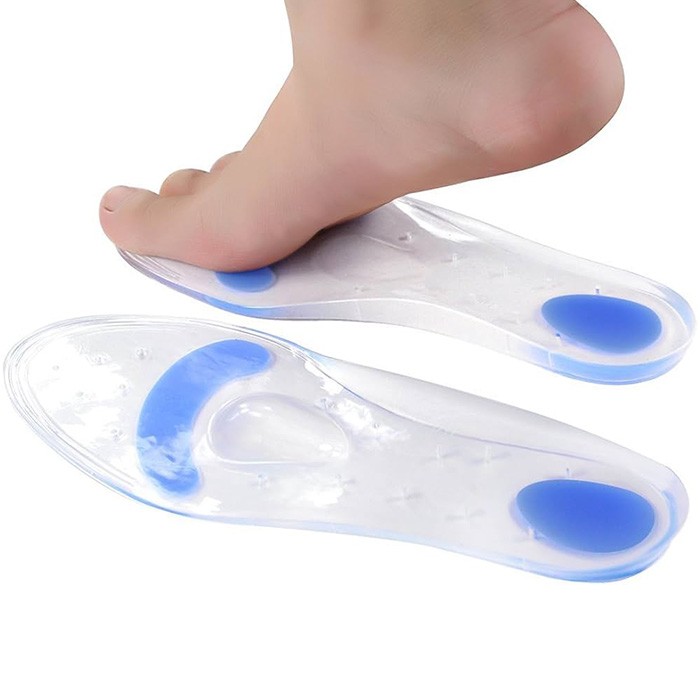 SILICONE ORTHOPAEDIC INSOLES WITH DUAL GEL No.0745