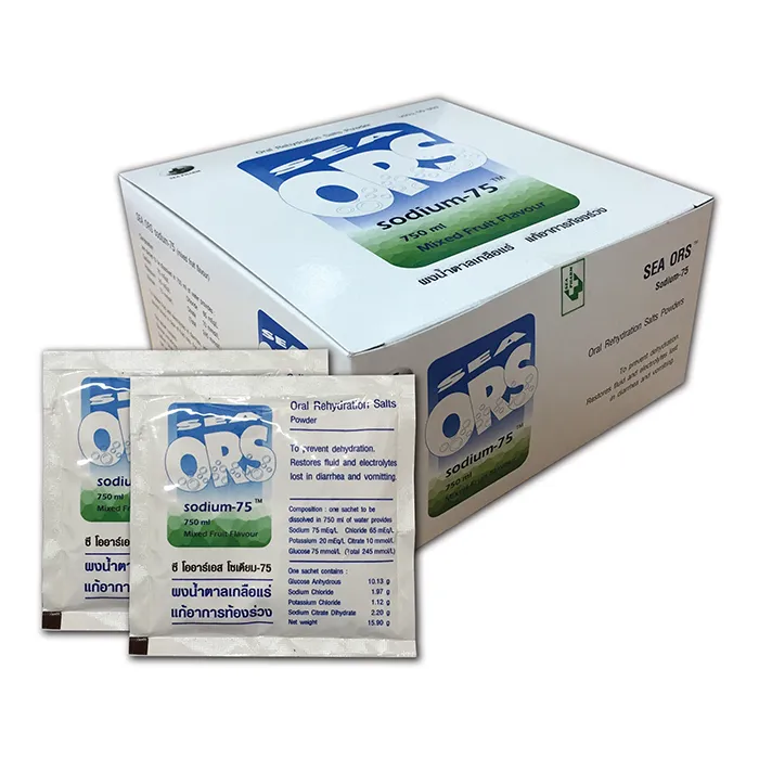 SEA ORS sodium- 75
