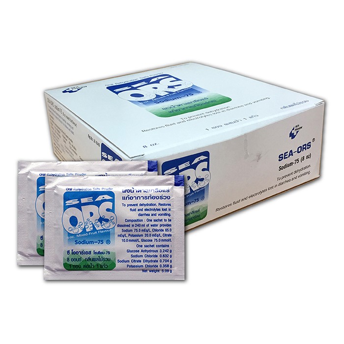 SEA ORS sodium - 75
