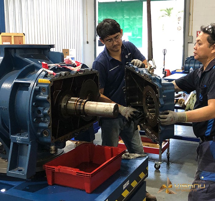 Overhaul roots blower Overhaul blower aerzen เช่า blower aerzen